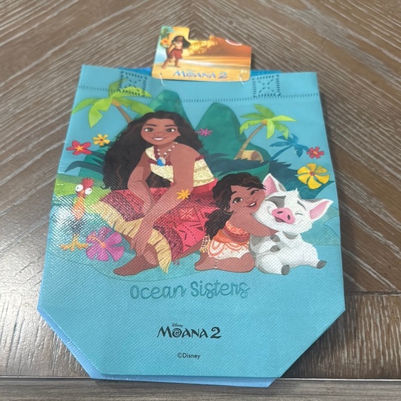 Disney | Accessories | Set Of 2 Disney Moana 2 Ocean Sisters Tote Bag ...
